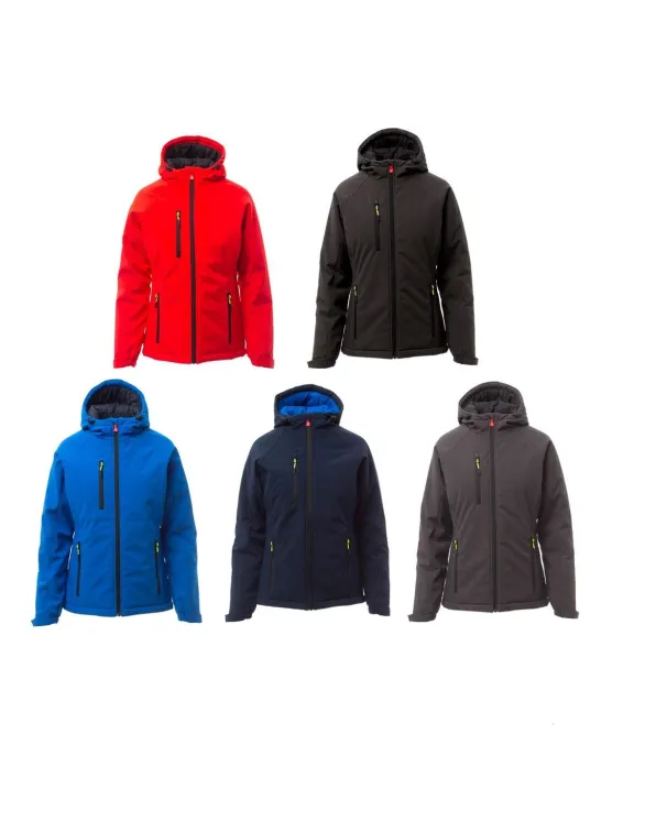 Giubbotto da Lavoro Softshell Stretch Multitasche Payper Gale Pad Lady