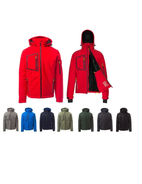 Giubbotto da Lavoro Softshell Stretch Multitasche Payper Stream Pad AY 7256