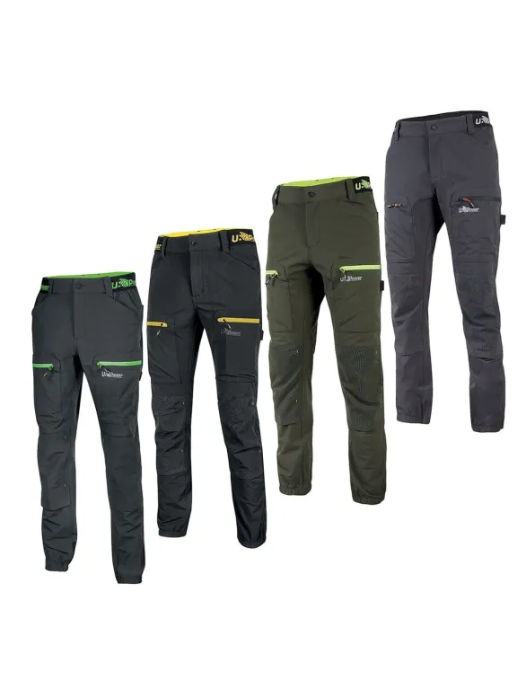 Pantaloni da Lavoro Stretch Multitasche U-Power Harmony FU281