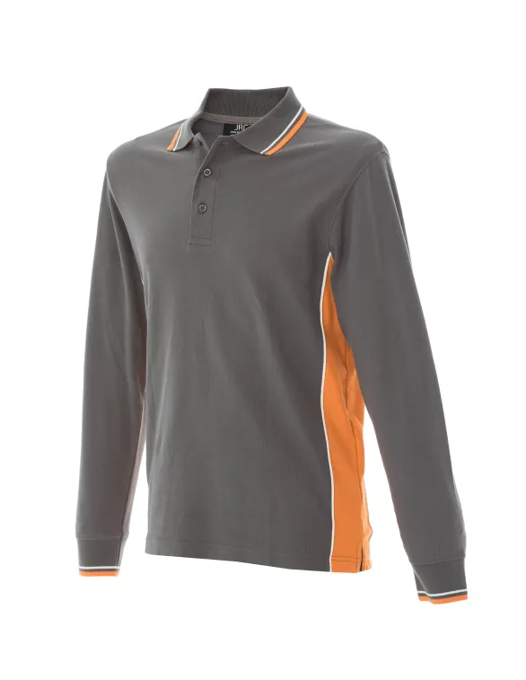 Polo manica lunga da Lavoro 100% Cotone JRC Malta 992126