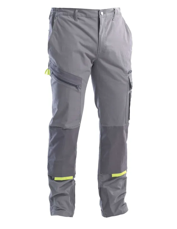 Pantalone da lavoro multitasche Powerful stretch P&P Loyal PWF02 536