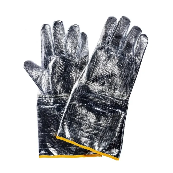 Guanti da Lavoro Rossini in Fibra Aramidica Alluminizzata FR107 Anticalore